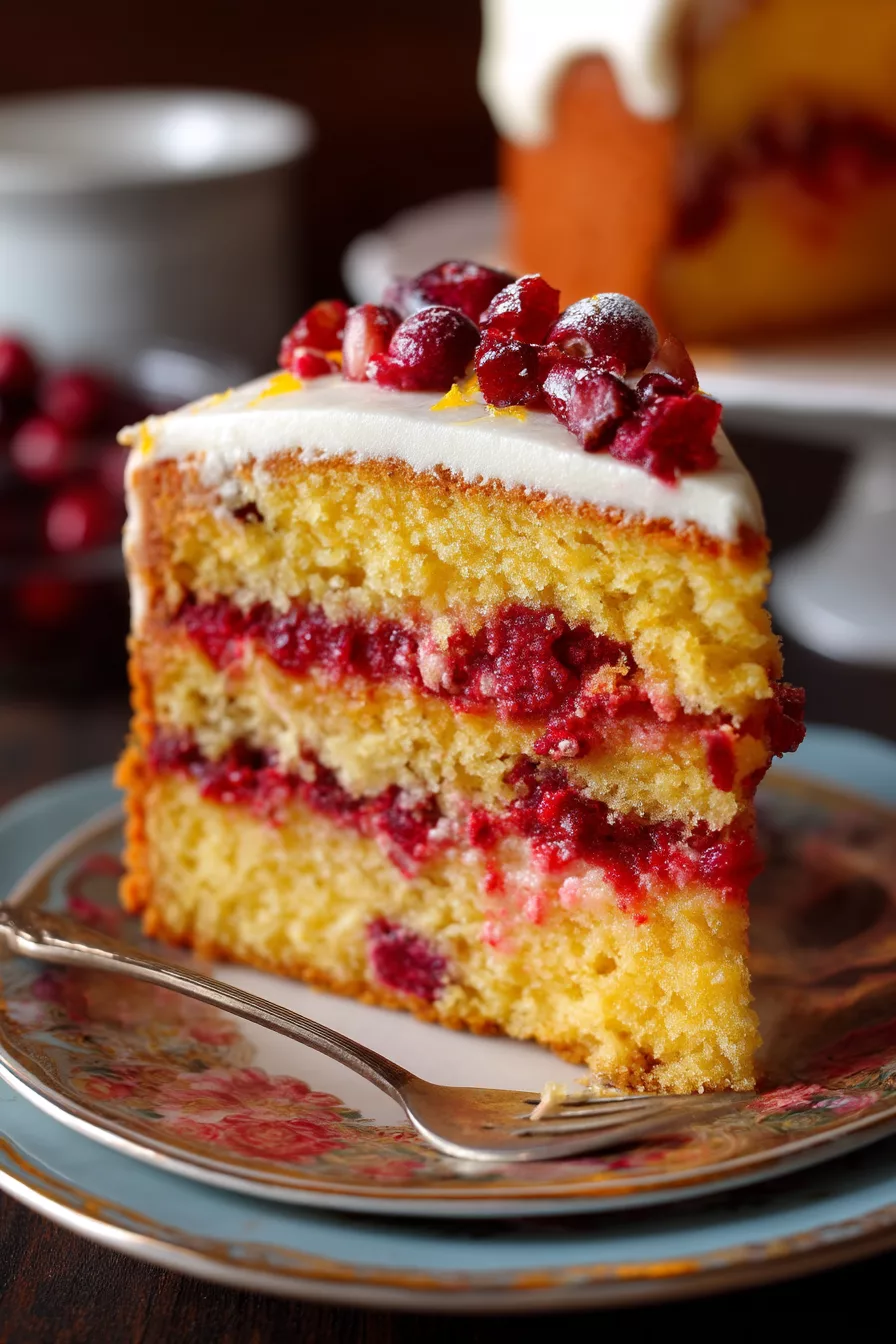 Delicious Cranberry Orange Cake Recipe for the Holidays