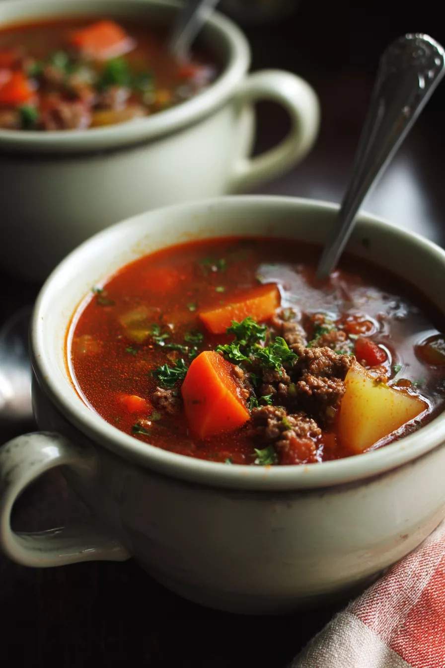 Ground Beef Soup Recipes: 6 Comforting Choices to Try Today
