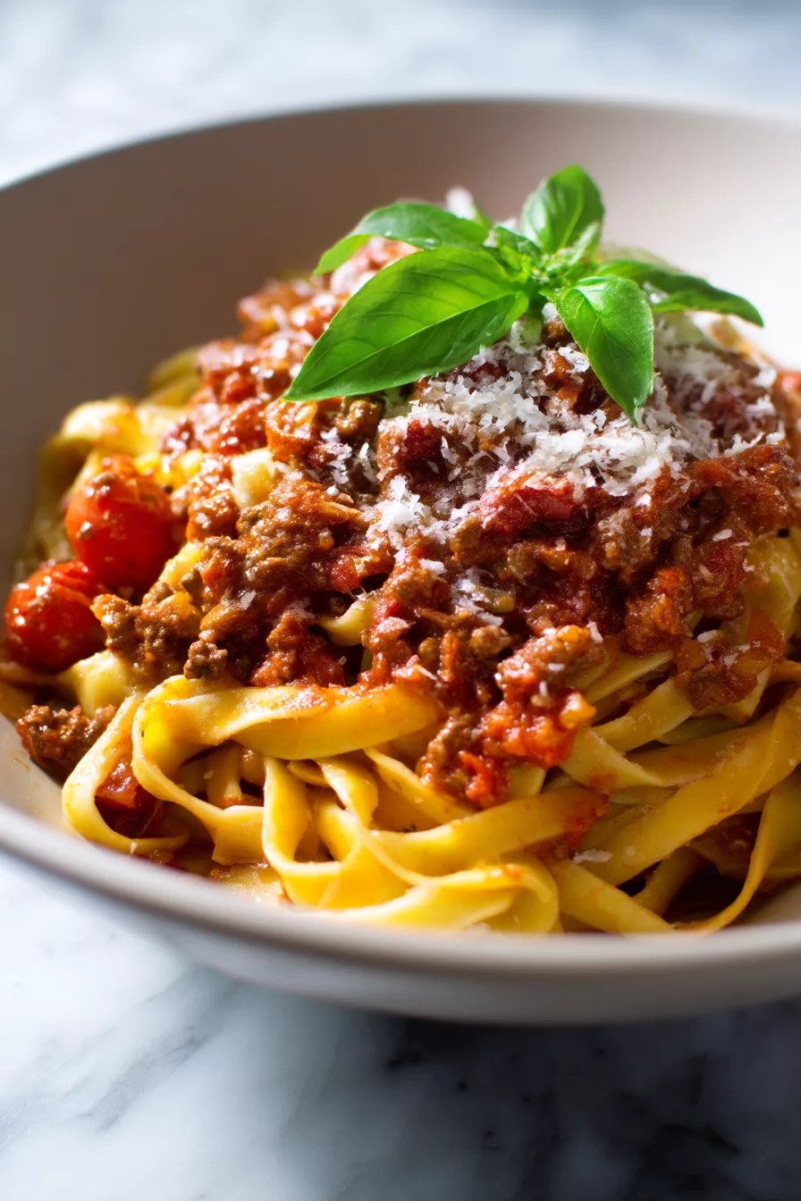 Pasta Bolognese: A Complete Guide to Its Origins and Recipe