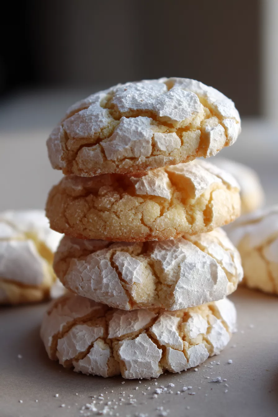Delicious Vanilla Crinkle Cookies Recipe and Tips