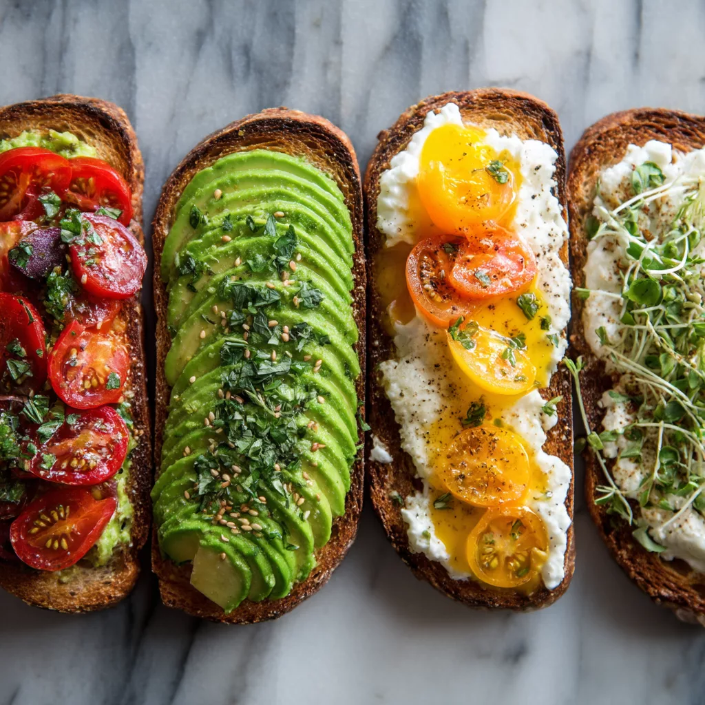 Healthy Avocado Toast Variations for Flavorful Mornings