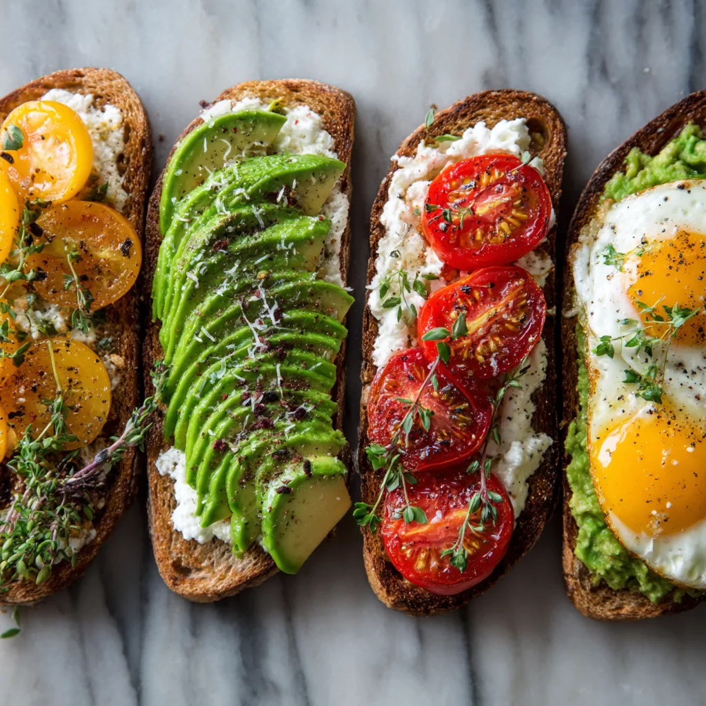 Healthy Avocado Toast Variations for Flavorful Mornings