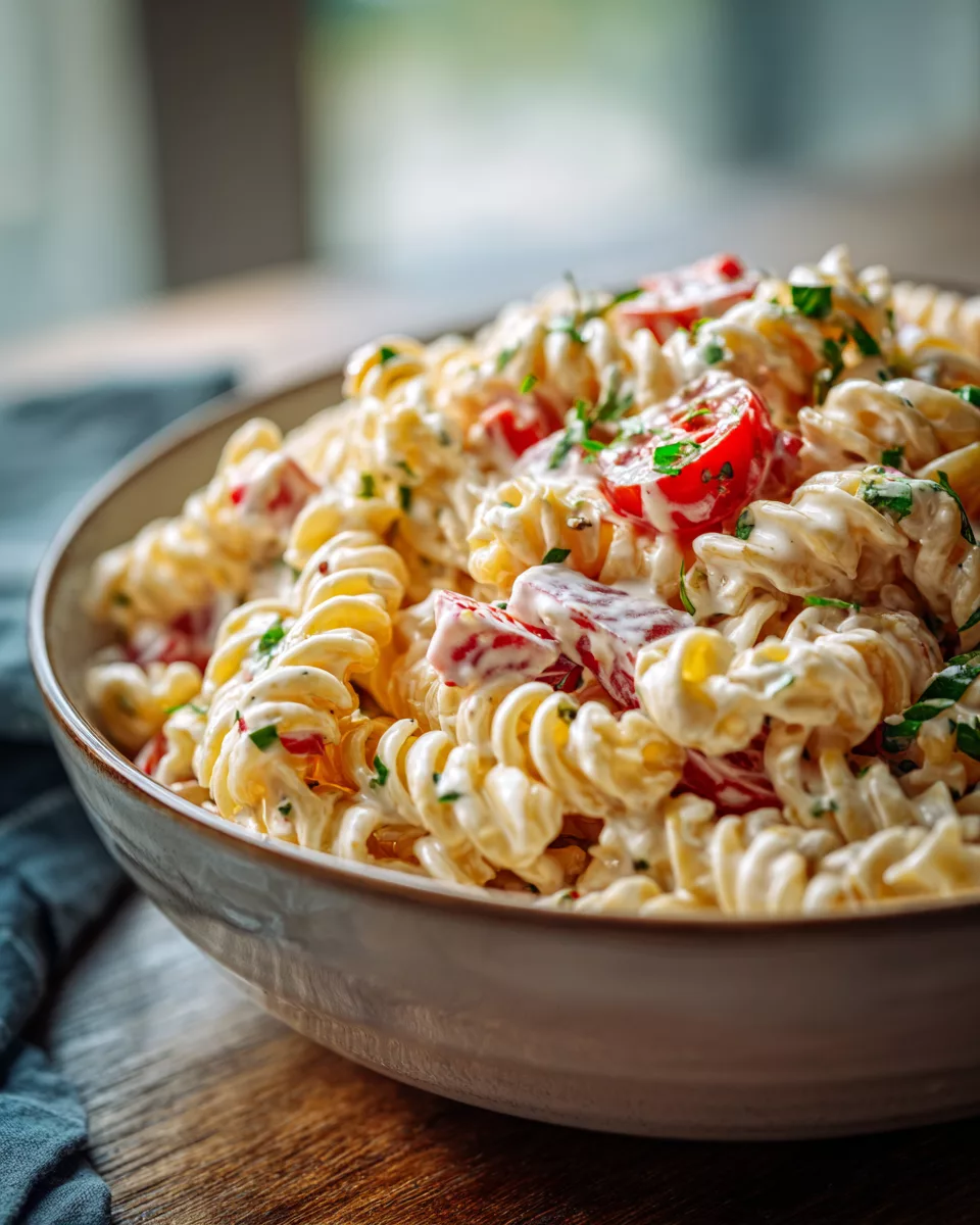 Cold Pasta Salad with Mayo: A Creamy, Refreshing Recipe