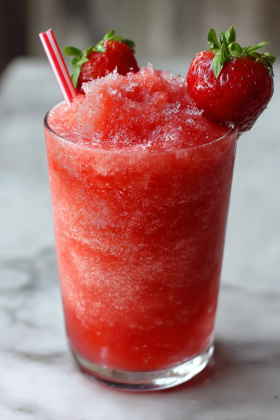 Strawberry Watermelon Slush: A Refreshing Summer Treat In Minutes
