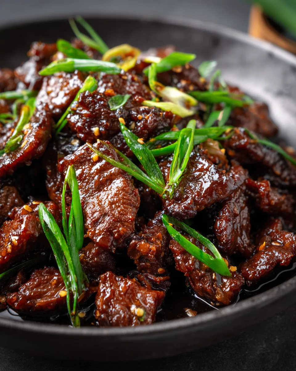 Quick Mongolian Beef Recipe with Scallions for Busy Nights