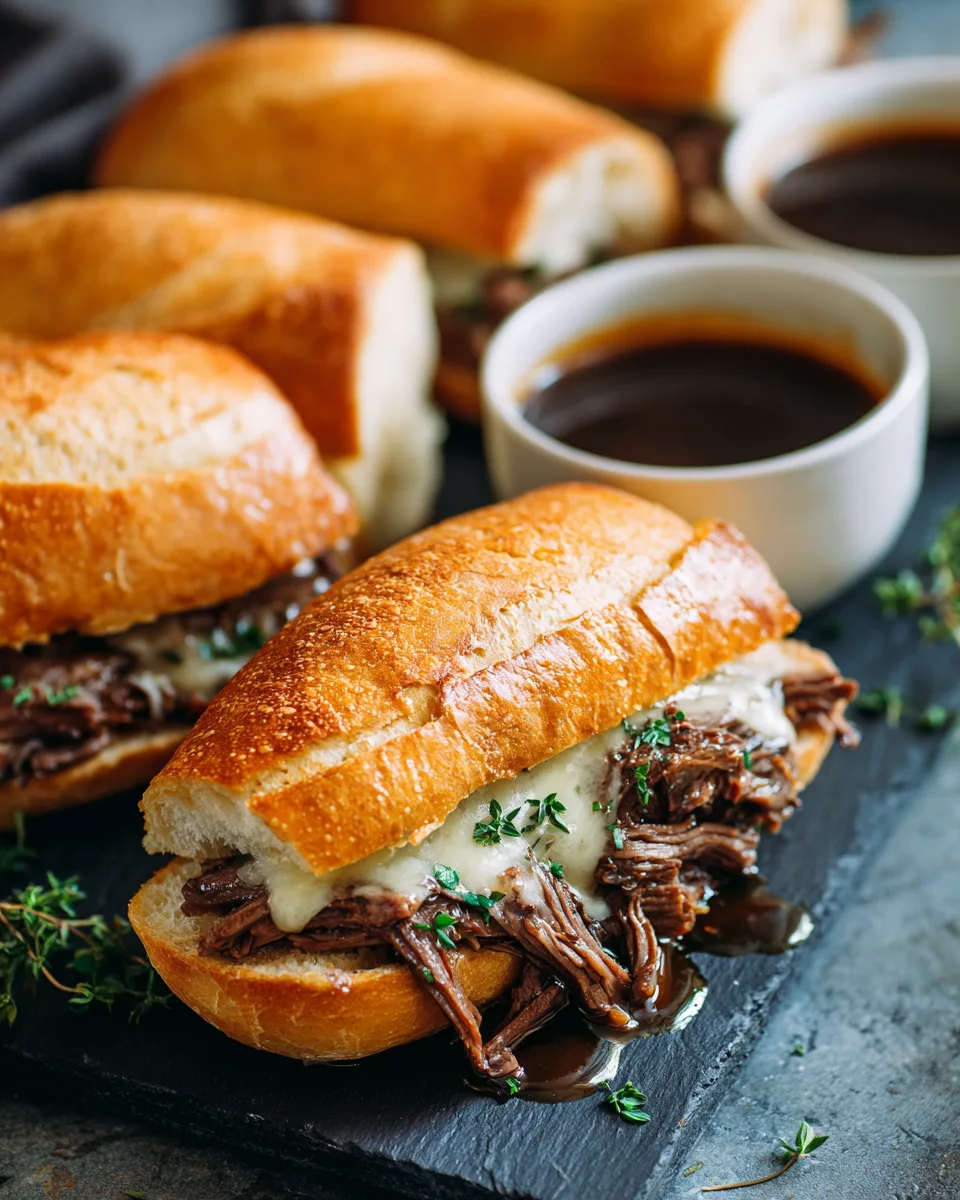 Slow Cooker French Dip Sandwiches: Easy Dinner For Busy Nights
