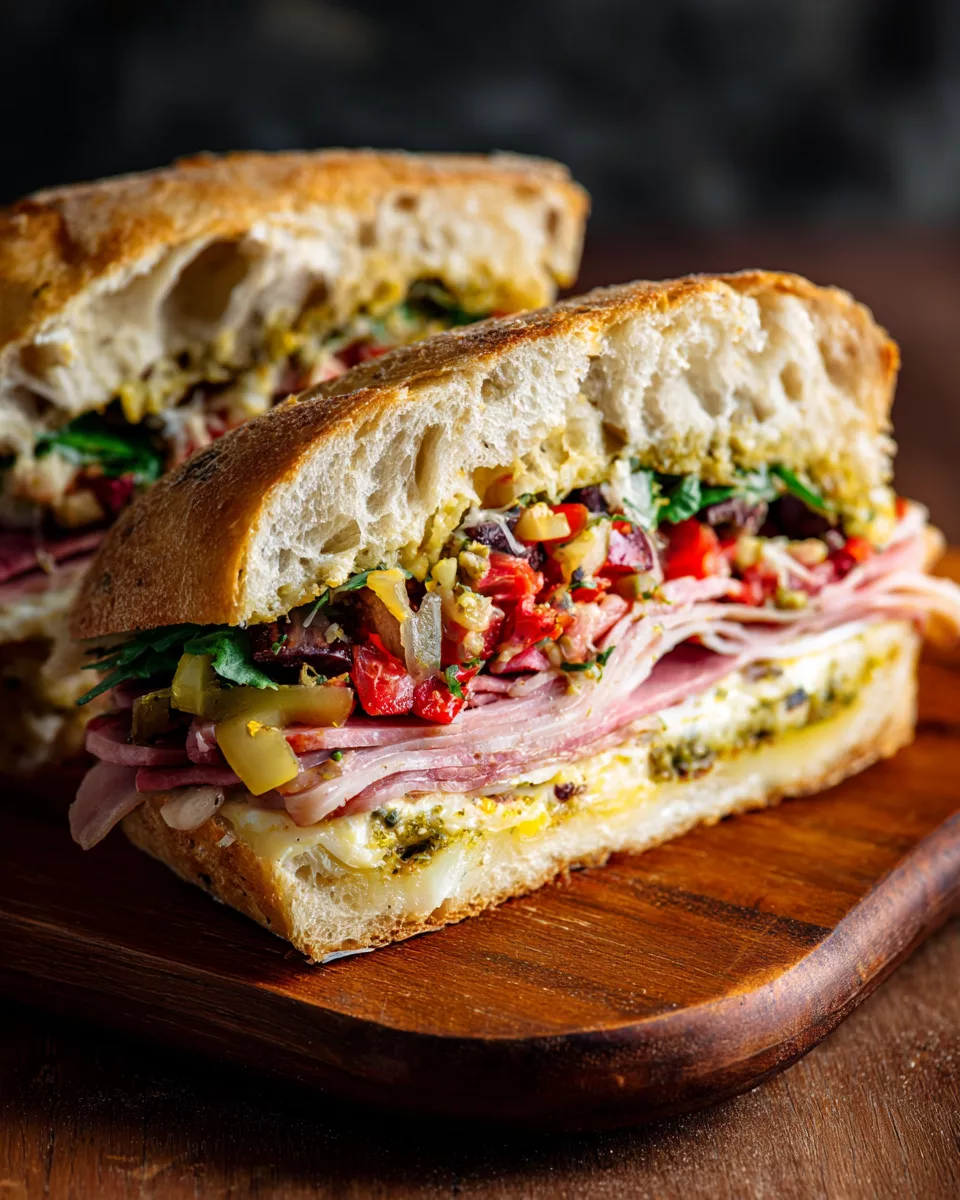 Classic Italian Muffuletta Sandwich Recipe and Tips