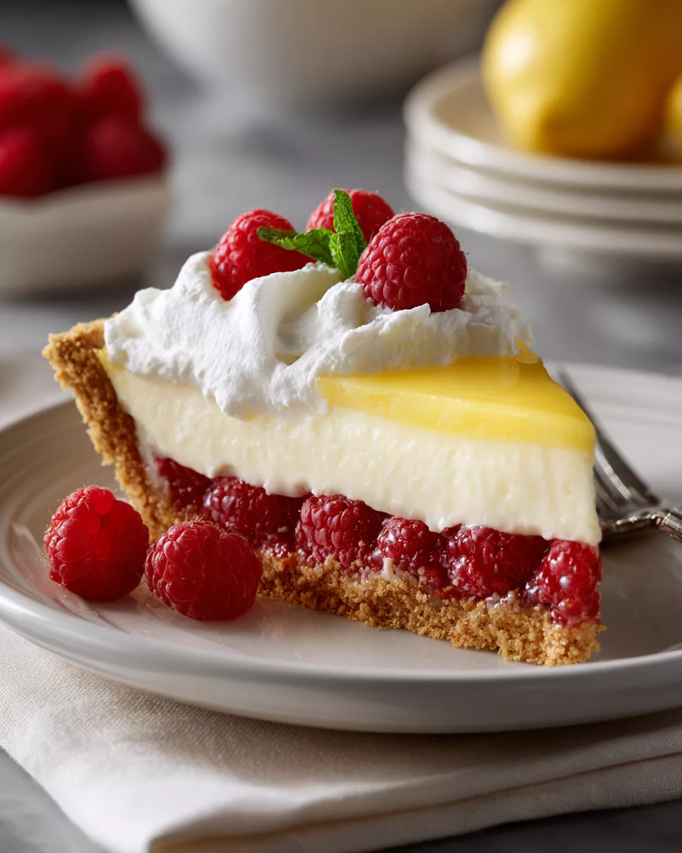 Master The Art Of Lemon Raspberry Layered Pie With Kitchen Science