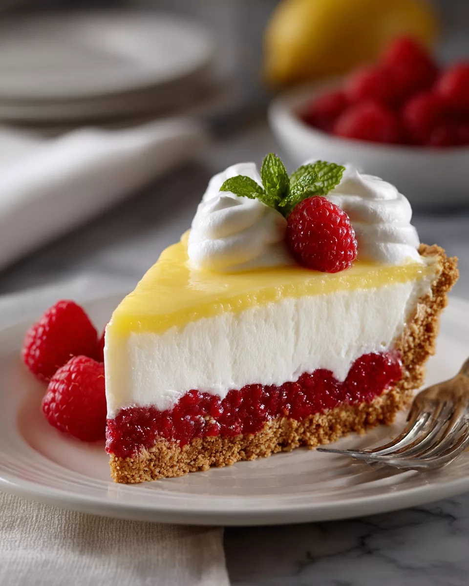 Master The Art Of Lemon Raspberry Layered Pie With Kitchen Science