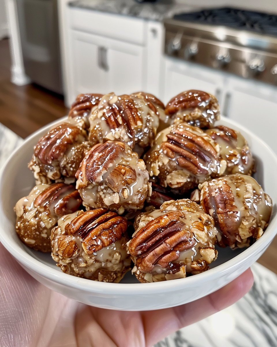 yogurt bites with Pecans and Maple Syrup - Recips by lily