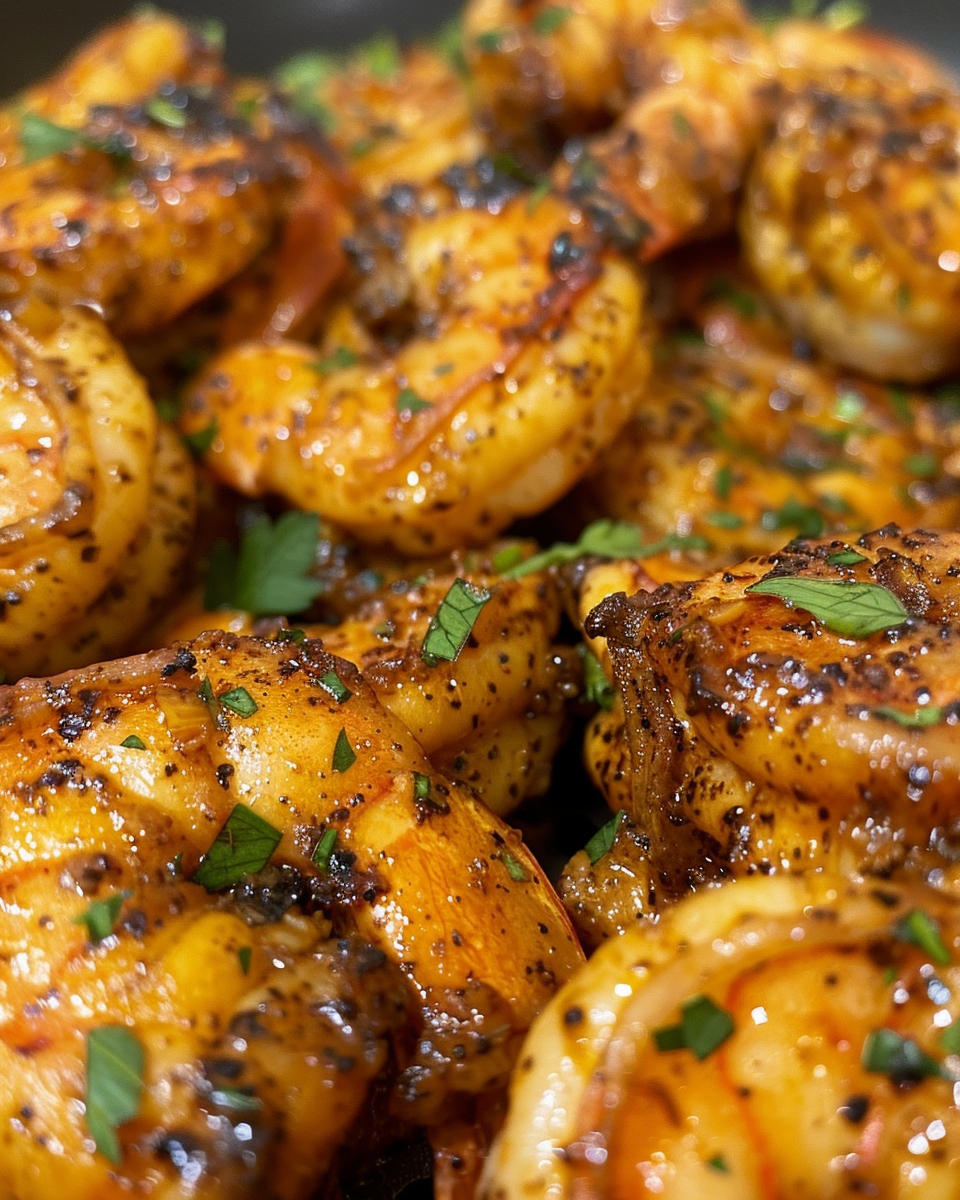 air fryer chicken with Shrimp and Garlic Butter - Recips by lily