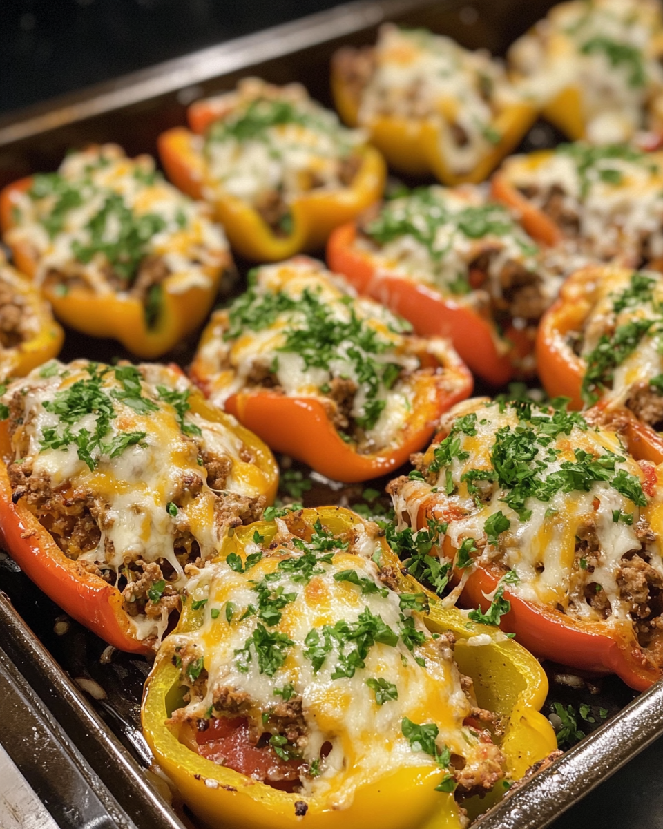 bell pepper nachos with Ricotta Filling - Recips by lily