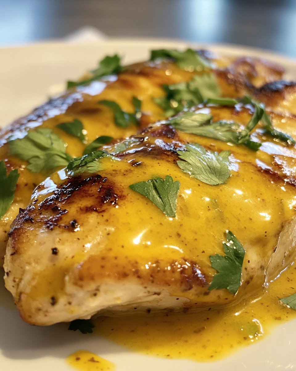chicken breast crockpot with Honey Mustard Dressing - Recips by lily