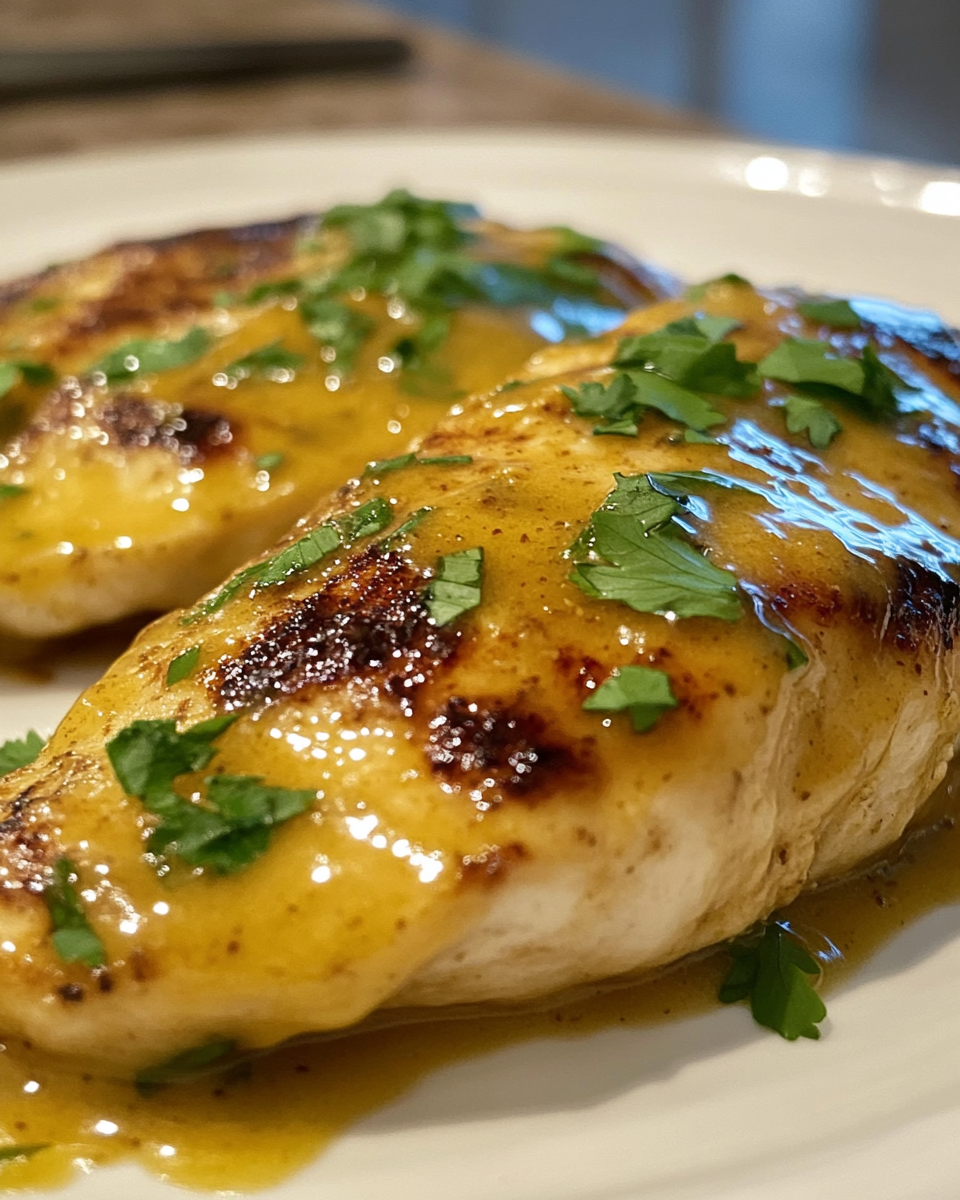 chicken breast crockpot with Honey Mustard Dressing - Recips by lily