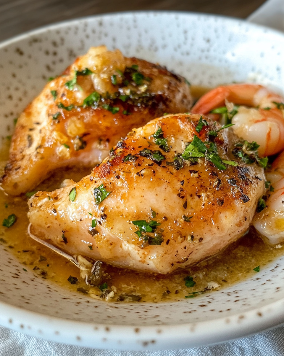 chicken breast instant pot with Shrimp and Garlic Butter - Recips by lily
