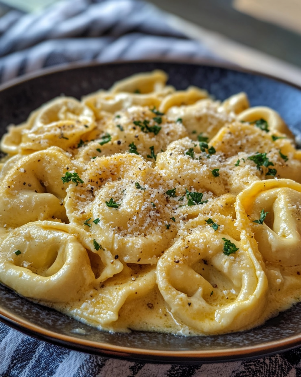 Cowboy Butter Garlic Chicken Tortellini with Fire - Recips by lily