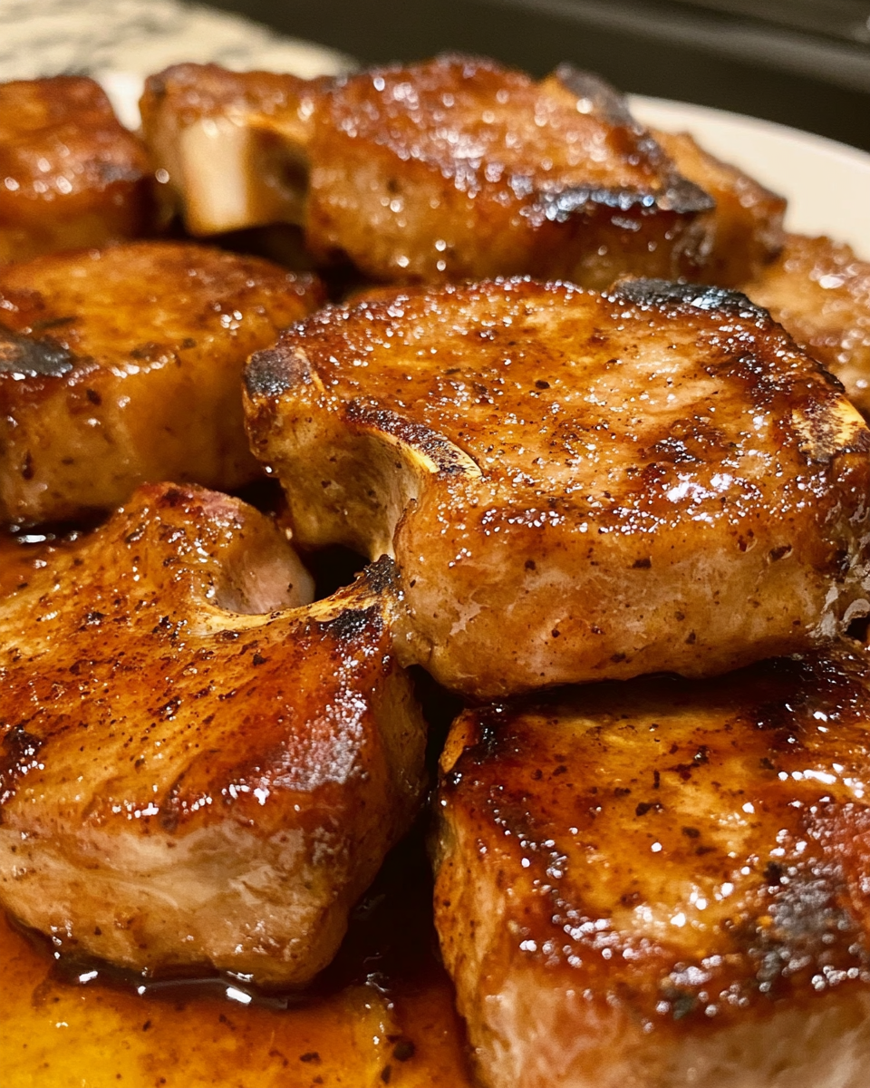 Easy Delicious Brown Sugar Pork Chops Oven Baked - Recips by lily
