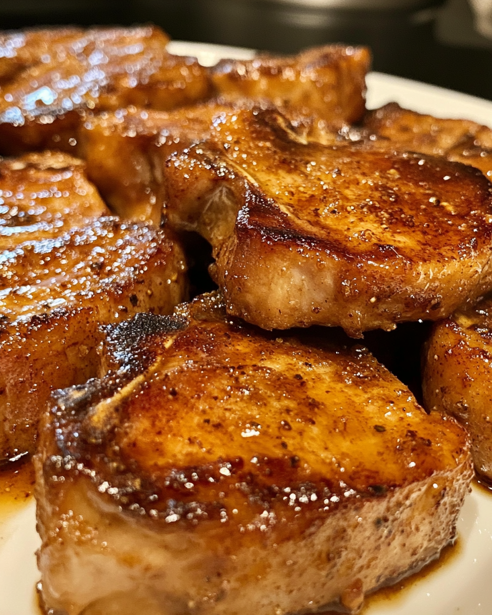 Easy Delicious Brown Sugar Pork Chops Oven Baked - Recips by lily