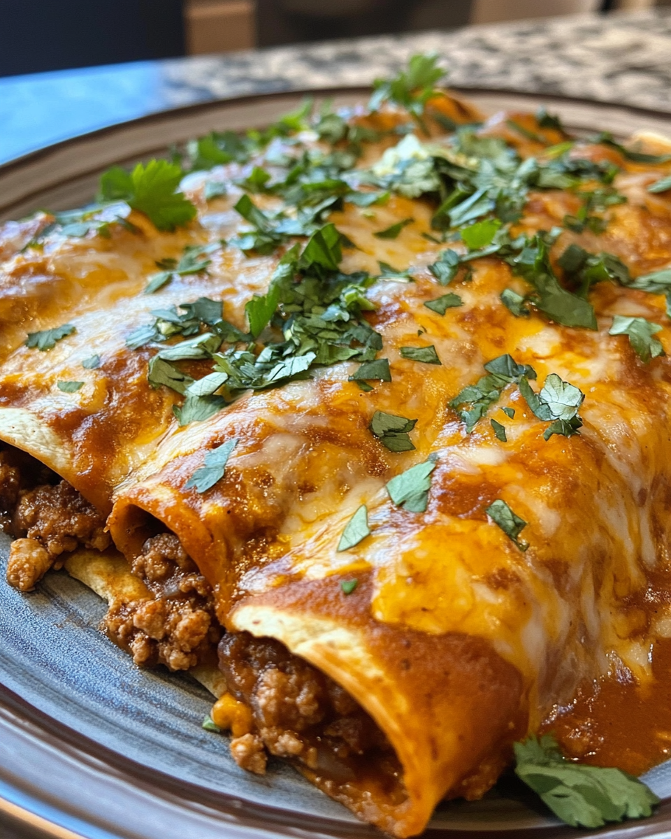 ground beef enchiladas with red sauce with Spicy Peanut Sauce - Recips ...