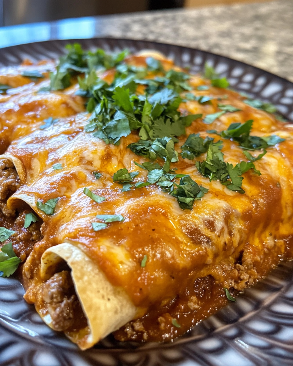ground beef enchiladas with red sauce with Spicy Peanut Sauce - Recips ...