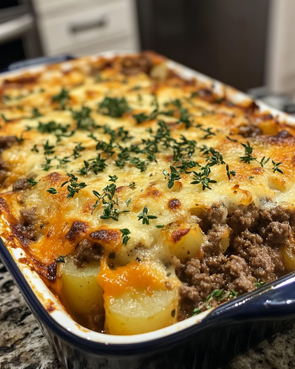 ground beef potato recipes with Oregano and Thyme - Recips by lily