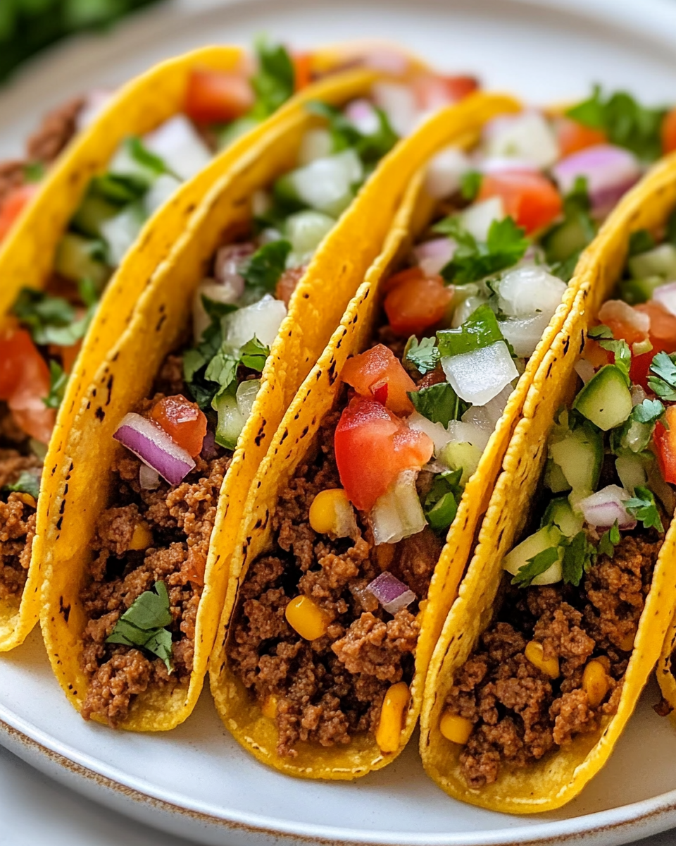 ground beef taco recipes with Creamy Mozzarella - Recips by lily