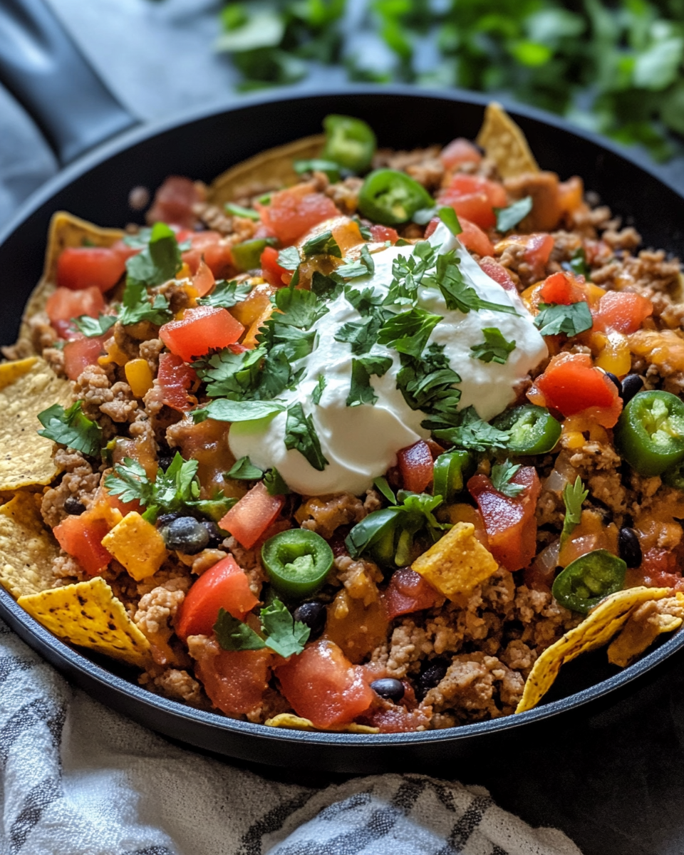 Healthy Ground Turkey Taco Skillet (30-Minutes) - Recips by lily