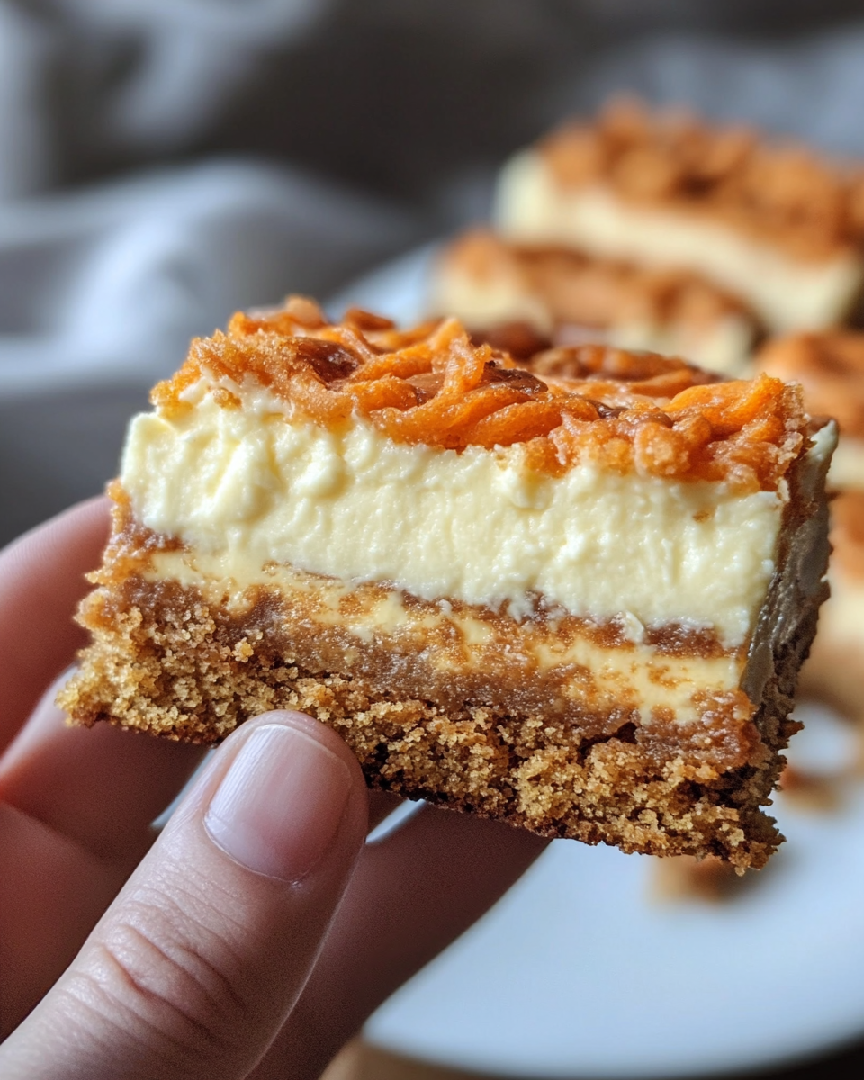 Cream Cheese Bars That Taste Like Perfect Carrot Cake - Recips by lily